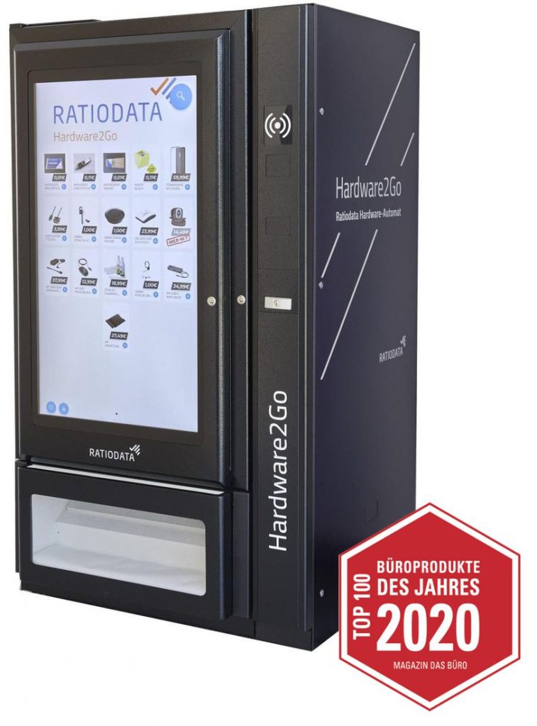 Hardware2Go - Verkaufsautomat für IT-Zubehör & Vending Machine