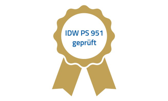 Prüfung nach IDW PS 951 Typ 2 erneut erfolgreich bestanden - Ratiodata SE